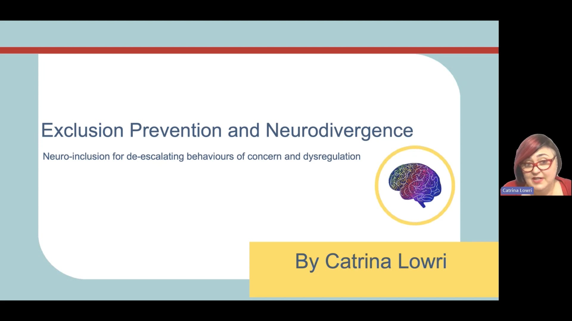 Catrina Lowri - Exclusion Prevention & Neurodivergence ...