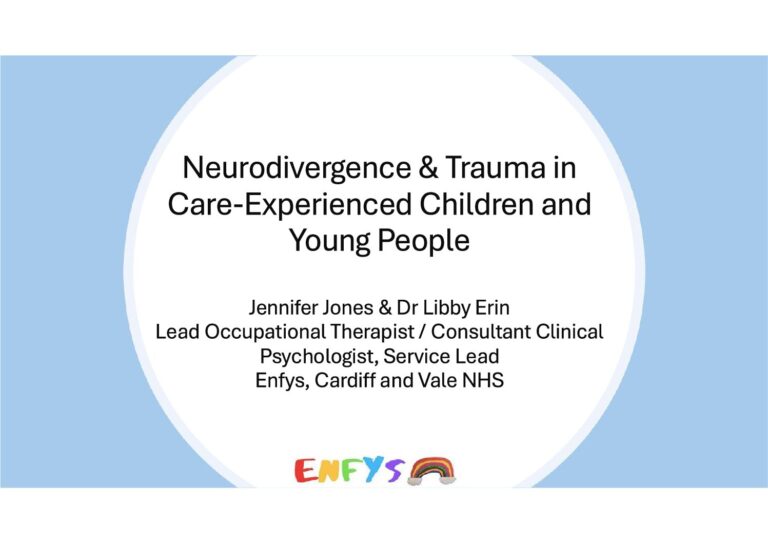 Webinar - Foster Wales & Neurodivergence Wales - Exploring ...
